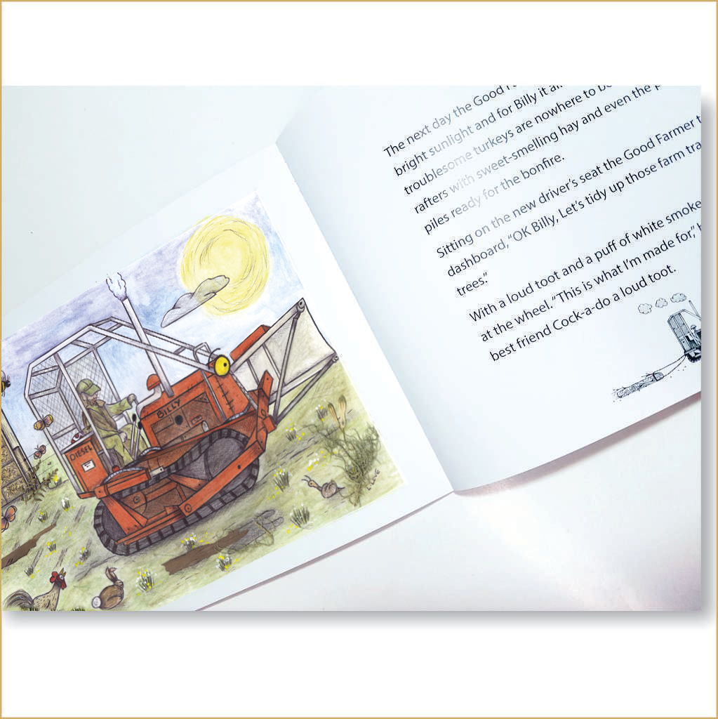 Billy the Bulldozer (2020) - lynettelovebooks.nz